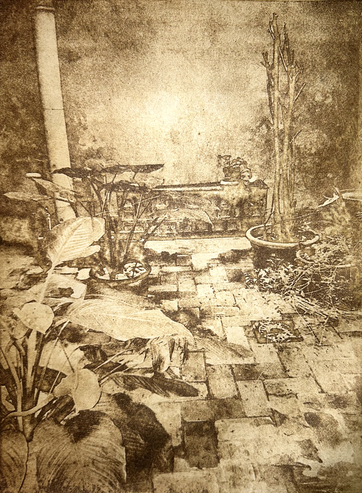 Courtyard, Seville – Derby Print Open